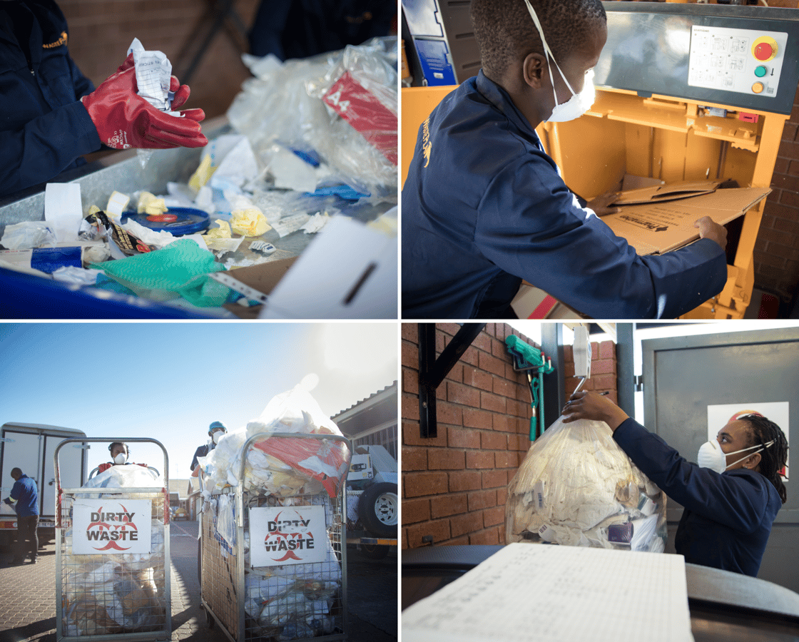 HOW WE RECYCLE 89% OF OUR CLIENTS’ WASTE